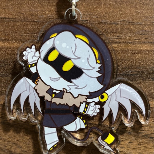 YCH Commission Chibi Hanging Custom Acrylic Keychains [CUSTOM ORDER] - Etsy