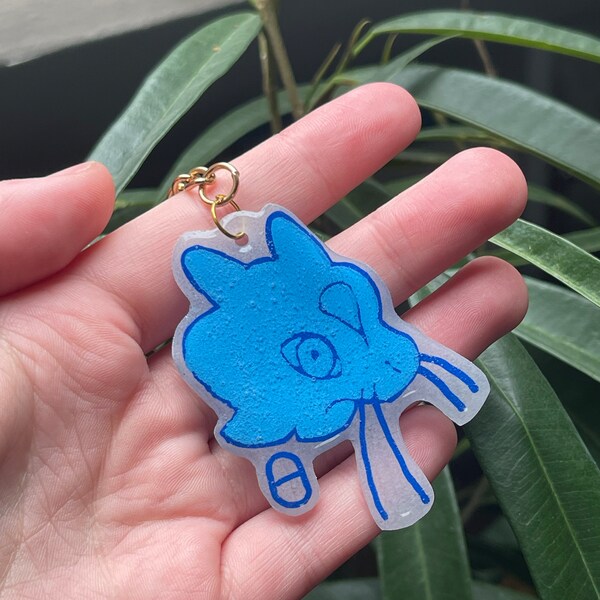 Caine Acrylic Keychain/charm - Etsy