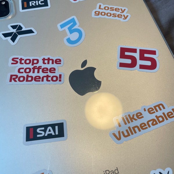 Carlos Sainz Sticker Pack/ Ferrari F1 Sticker/ Formula 1 Stickers/ F1 ...