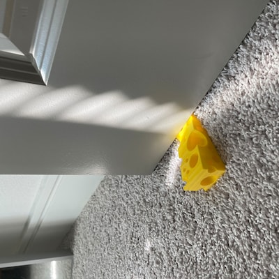 Doorstop Cheese Wedge Warning: This Gift is Pretty Cheesy - Etsy