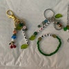 Pikmin Inspired Keychain - Beautifully Made With Charms and Beads ...