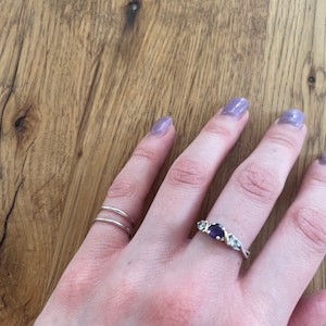 Midi Ring Pinky Ring Toe Ring in Sterling Silver Adjustable - Etsy