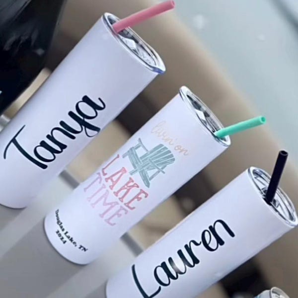 Custom Long Distance Tumbler, Long Distance Gift, Aunt Tumbler Gift ...