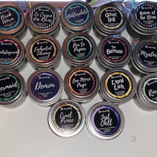 Enchanted Library Candle- Fantasy Inspired- Soy Vegan Candle - Etsy