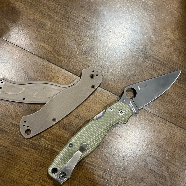 G10 Damascus Pattern Knife Handle Material - Etsy