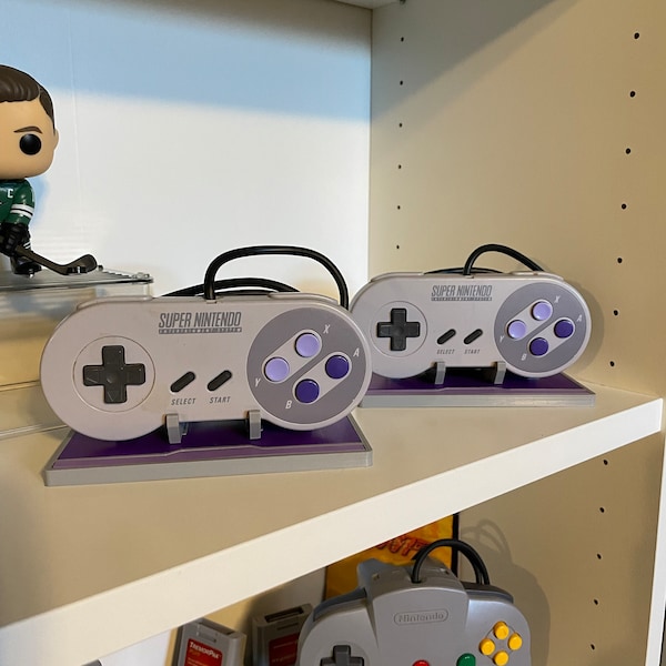 Display Stand for Original SNES Controllers / Multicolors / Custom 3D ...
