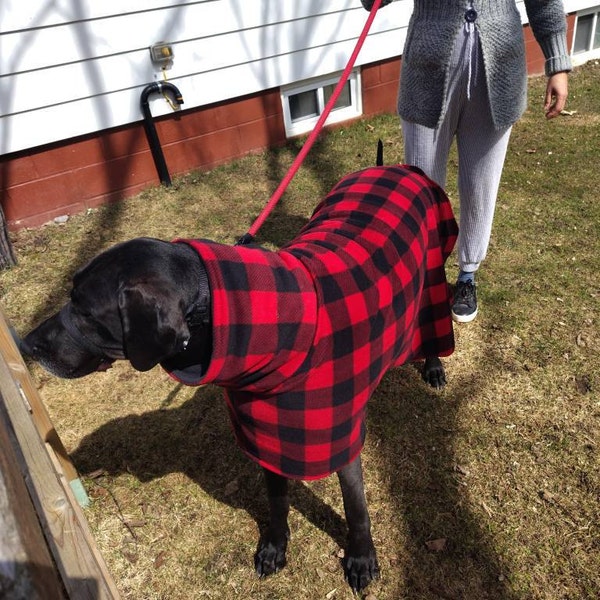 Great Dane Coats for Dogs, Extra Large Dog Pjs, Bull Mastiff Dog ...