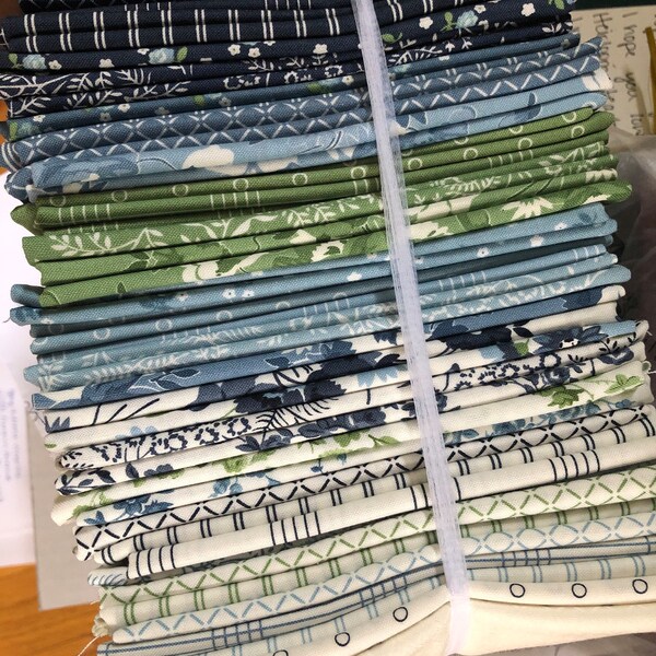 Thatched - 20 Fat Quarter Bundle - by Robin Pickens for Moda Fabrics - Etsy