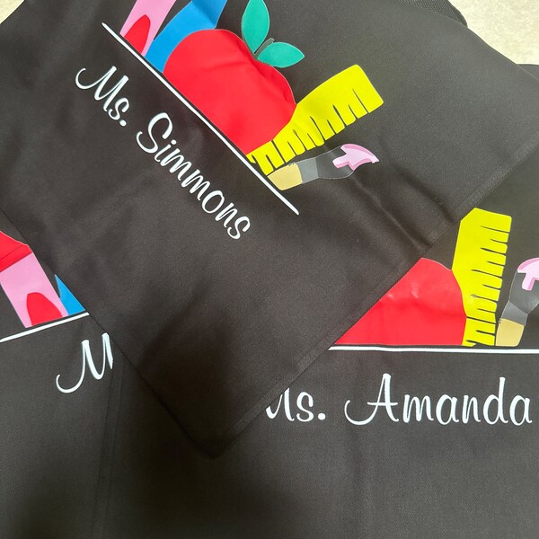 Custom Teacher Tote Bag, Teacher Tote Bag With Name, Teacher ...