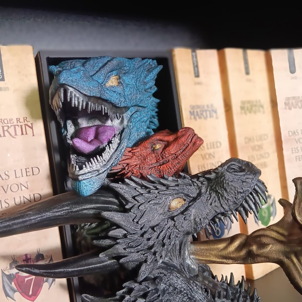 Dragon Bookend Fourth Wing 3D Printed Decor Gift Fantasy Reader - Etsy UK