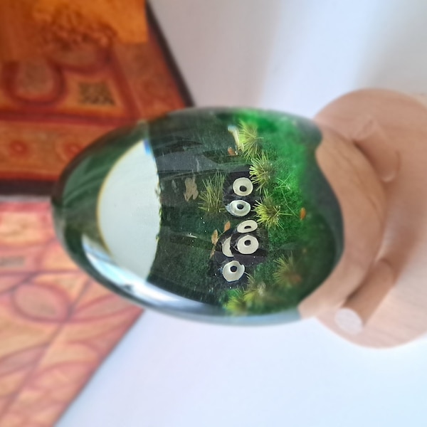 Soot Sprites Enchanted Resin Egg, Soot Gremlins Desk Decor, Desk ...