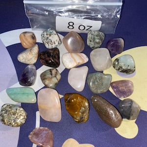 Assorted Tumbled Stones 0.5 in and 1 in BIG From 2oz Wholesale - Etsy