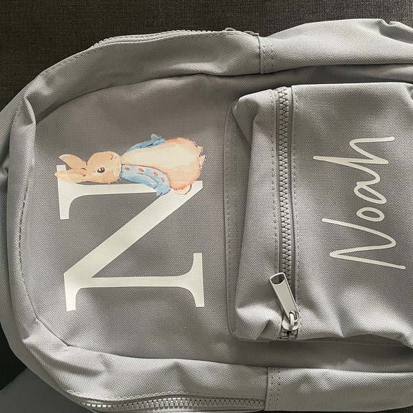 Personalised Peter Rabbit Children's Backpack Mini Rucksack Backpack ...