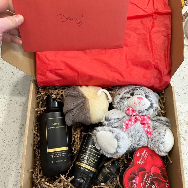 Men’s Gift Box, Gift Basket for Guy, Birthday Box for Him - Etsy