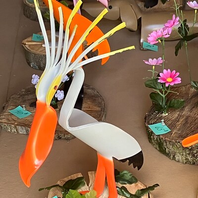 PVC Pipe Wild Hair Pelican Instant Pattern Digital Download - Etsy