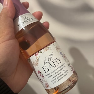 Bridesmaid Proposal Label, Bridesmaid Champagne Gift, Maid of Honor ...