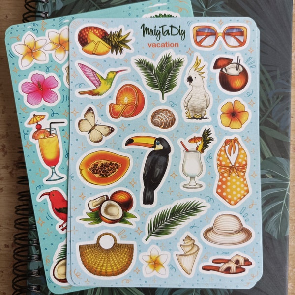Sticker Sheet Ukraine Bullet Journal Stickers Ukrainian Decor