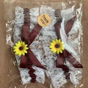 Sunflower, Royal Blue, Jute and Lace Garters, Boho Garters, Country ...