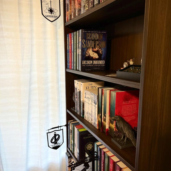 PRE-ORDER* Bookshelf Tab- Brandon Sanderson - Etsy