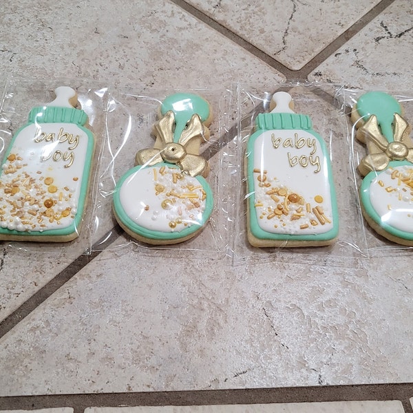 Baby Sprinkle, Baby Shower, Sugar Cookies, Custom Made and Decorated by ...