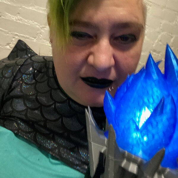 LED Cosplay Staff: Fire, Ice, Wind, Water, Electricity, Energy, Sphere ...