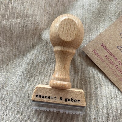 Stamp for Garment Tags With Fiber Content and Care Instructions, Size ...