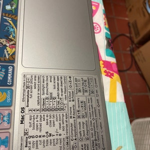 Chromebook Shortcut Sticker for Any Laptop With Chrome OS High Quality ...