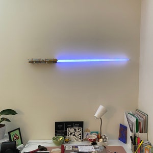 Horizontal Lightsaber Wall Mount Lightsaber Mount - Etsy