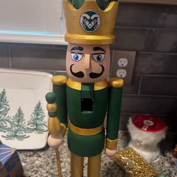 2D Nutcracker Face With 3D Nose SVG Nutcracker Face SVG Includes ...