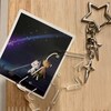 Digital Kitty Ascii Star Keychain - Etsy