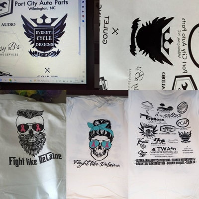 Iron on Screen Printed Transfers High Quality CUSTOM Screen Print ...