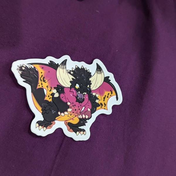 Monster Hunter World Vinyl Stickers - Etsy