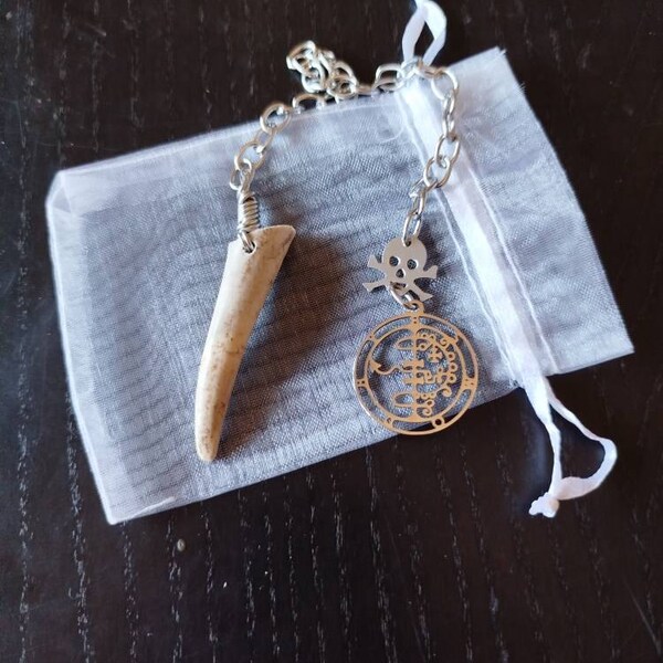Pendulum, Skull Pendulum, Bone Pendulum, Witch Pendulum, Antler ...