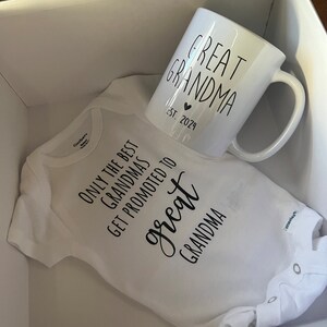 Great Grand Baby Coming Pregnancy Announcement, Great Grandbaby , Great ...