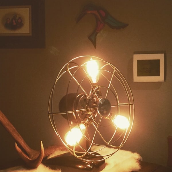 Fan Lamp - Zero Model - Etsy
