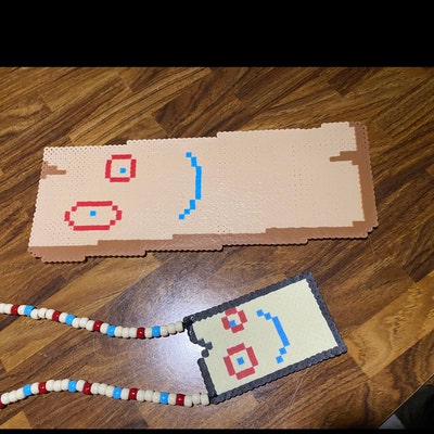 Pika-rick Pikachu Rick Perler - Etsy