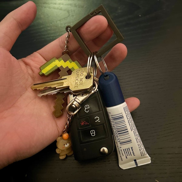 Aquaphor Keychain Cap (key Ring Included) - Chapstick Keychain Holder ...