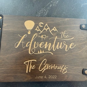 Our Adventure Book Custom Photo Album Adventure Photo Album - Etsy