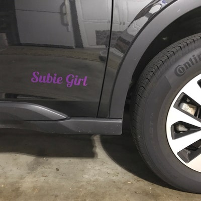 Subie Moo Moo Moobaru Cow Face Car Decal Subaru Moo'vement Movement ...