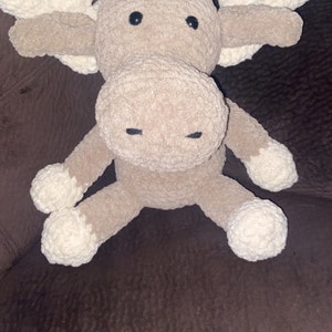 Manny Moose CROCHET PATTERN Amigurumi Crochet Pattern PDF - Etsy