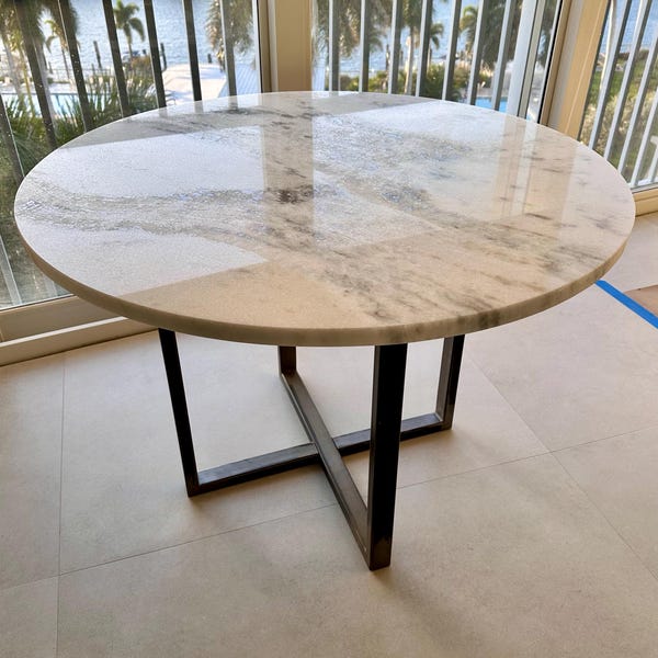 Stainless Steel | Sofa Legs | 8" X 16" Flat Table Legs, Height 4" to 10 ...