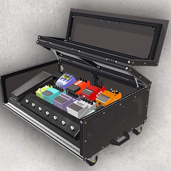 A Simple Workshop Table Aluminum Extrusion 3D Modeled Design Build Plan ...