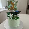 T-rex Juvenile Dinosaur Party Animal Cake Topper Keepsake - Etsy UK