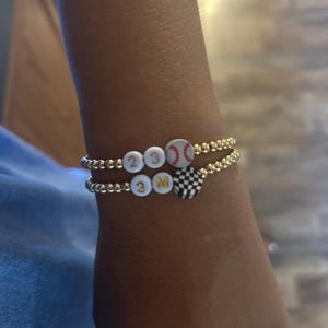 First Day of School Bracelet Set Mommy and Me Bracelet Kindergarten ...