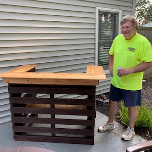 Pool Bar Plan/pallet Bar Plan/wood Bar Plan/rustic Bar - Etsy