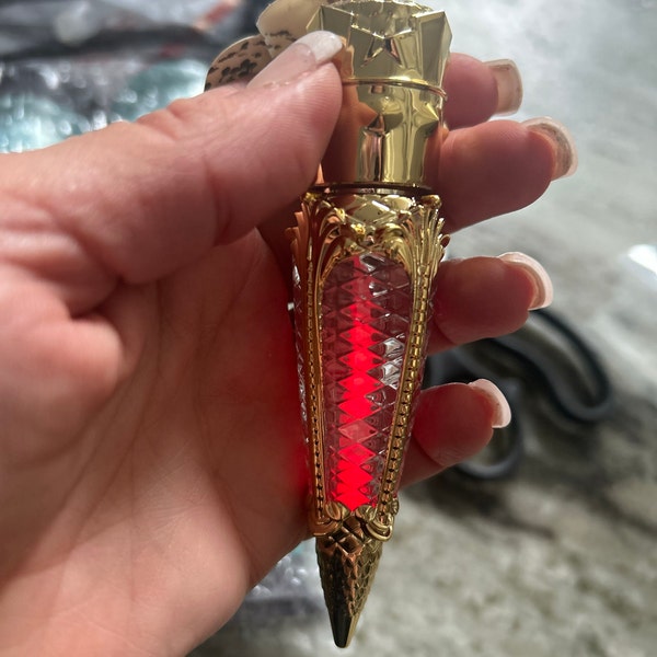 Large Goth Vial Jewelry - Goth Vial Necklace - Cosplay Jewelry - Fill ...