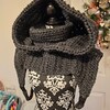 Matrixx Hood Crochet Pattern Hooded Cowl Available in 5 Languages ...