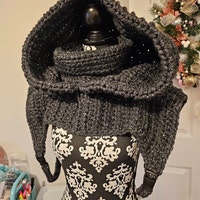 Matrixx Hood Crochet Pattern Hooded Cowl Available in 5 Languages ...