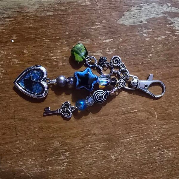 KNY Keychains Matching Beaded Silver Keychains - Etsy