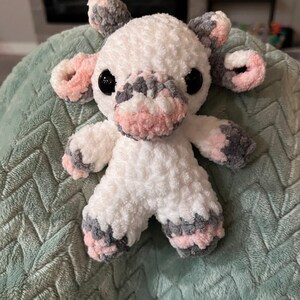 Baby Cow Crochet Pattern - Etsy